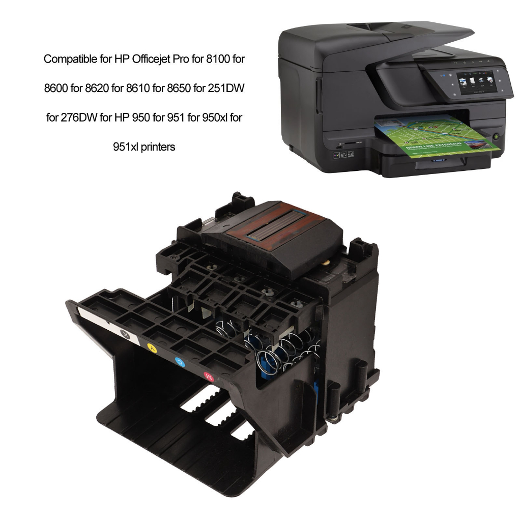 Print Head for 950 for 951 for 950xl for 951xl Printhead Replacement ...
