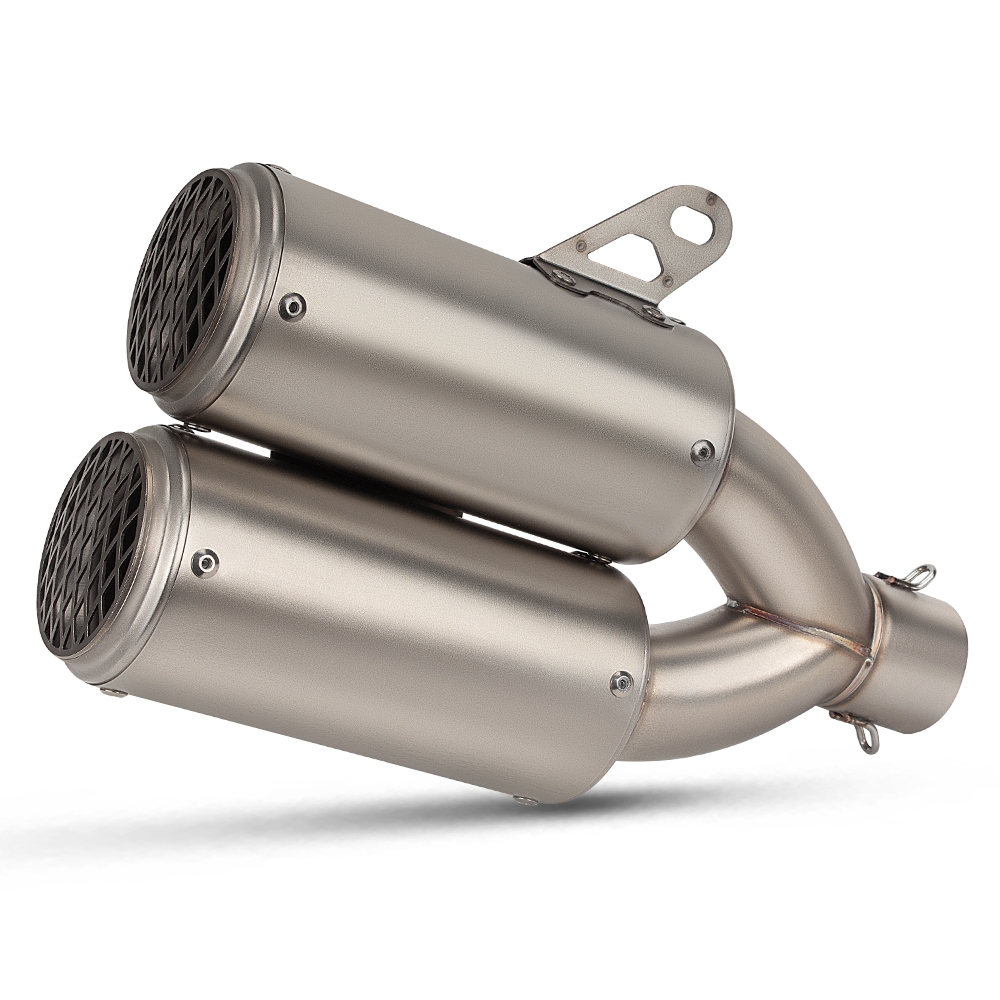 SC Project twin pipe motorcycle performance exhaust pipe for cbr500r ...