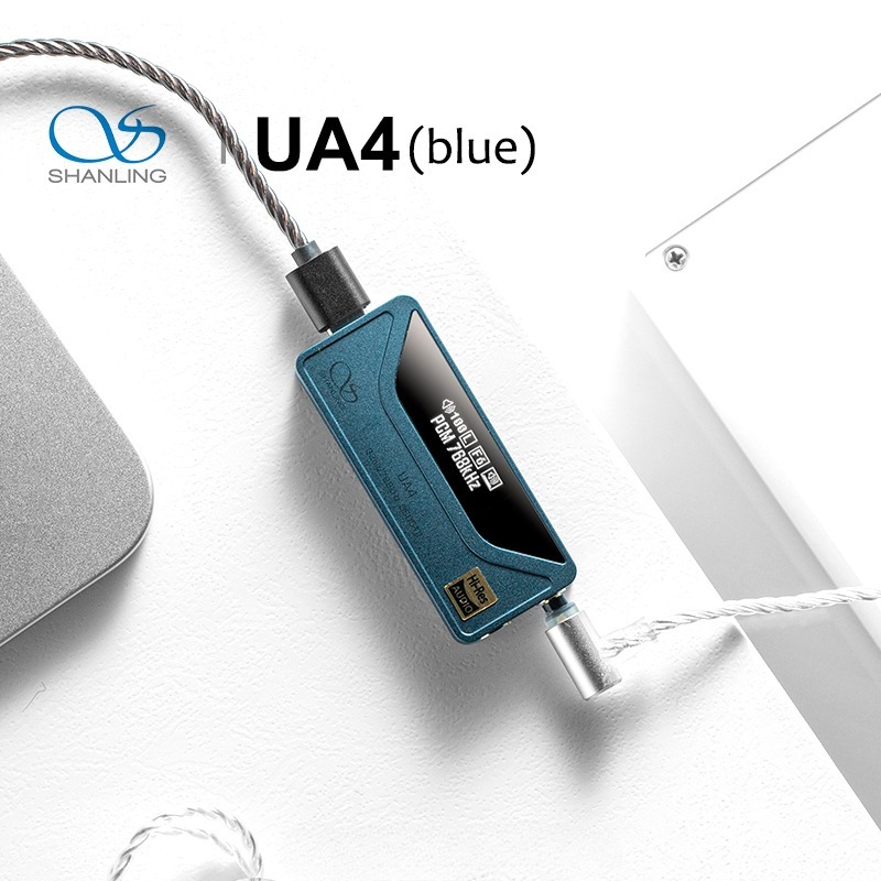 SHANLING UA4 ES9069Q DAC Independent AMP Dual RT6863 Chip HiFi Audio Portable USB DAC Amplifier ...