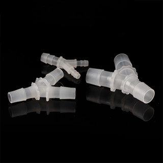10pcs Plastic Tube Fitting 2.4mm ~ 20mm Water Pipe Socket Diversion ...