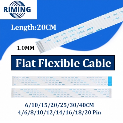 5PCS Flat flexible cable FFC FPC AWM 20624 80C 60V VW-1 FFC- 1.0MM 4/5 ...