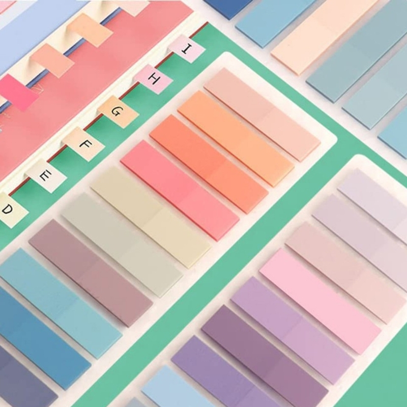 2400 2000Pcs Sticky Tabs Sticky Index Tabs Book Tabs Page Markers Book ...