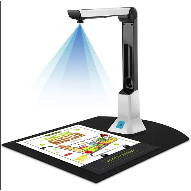 Portable Scanner 10 Mega-pixel High Definition Book Scanner Capture ...