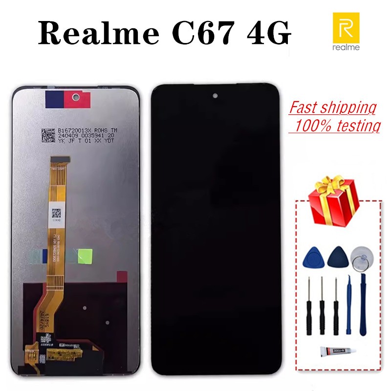 LCD for repair and replacement is applicable to Realme C67 4G LCD touch ...
