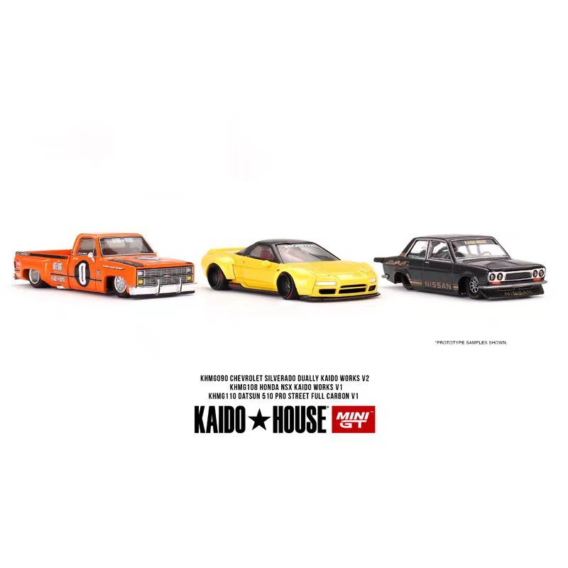Kaido House + MINIGT Honda NSX Kaido WORKS V1 KHMG108 Alloy Car Model ...