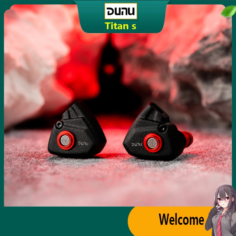 DUNU TITANS Hi-res HIFI In-ear Earphone 11mm Dynamic Driver Monitor IEM ...