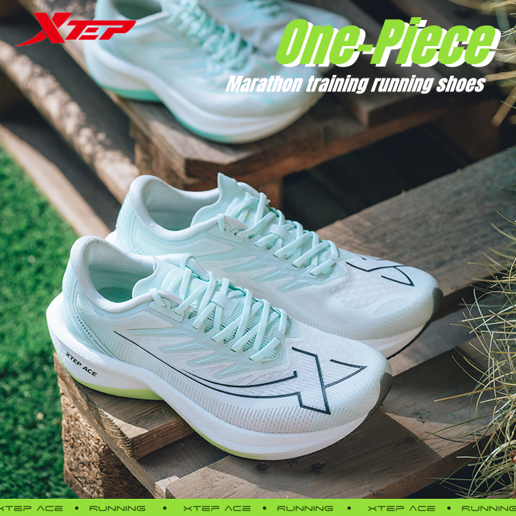 [xtep] One-Piece Series Marathon Racing Running Shoes Men's Full Palm ...