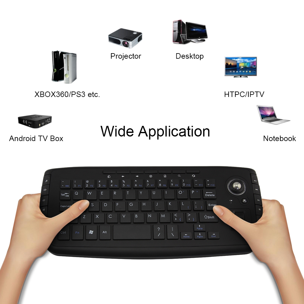 Mini Gaming Keypad 2.4G Wireless Keyboard Multi-media Functional ...