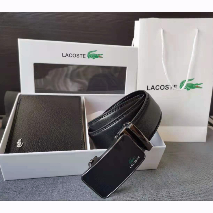 120cm Iaco Men Gift Box 2-in-1 Bundle Set Genuine Leather Protected ...