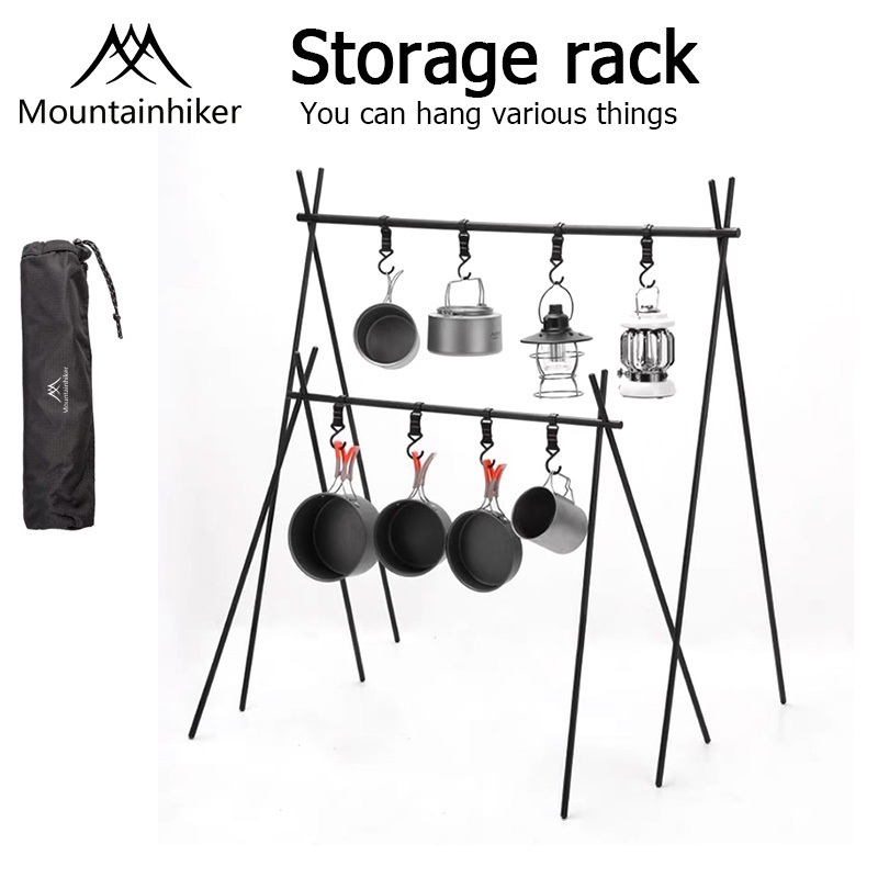 Mountainhiker Outdoor cookware rack, folding camping triangle rack ...