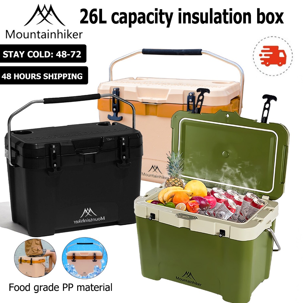 MOUNTAINHIKER | Outdoor Cooler Box 26L | PP Liner | Polypropylene PP ...