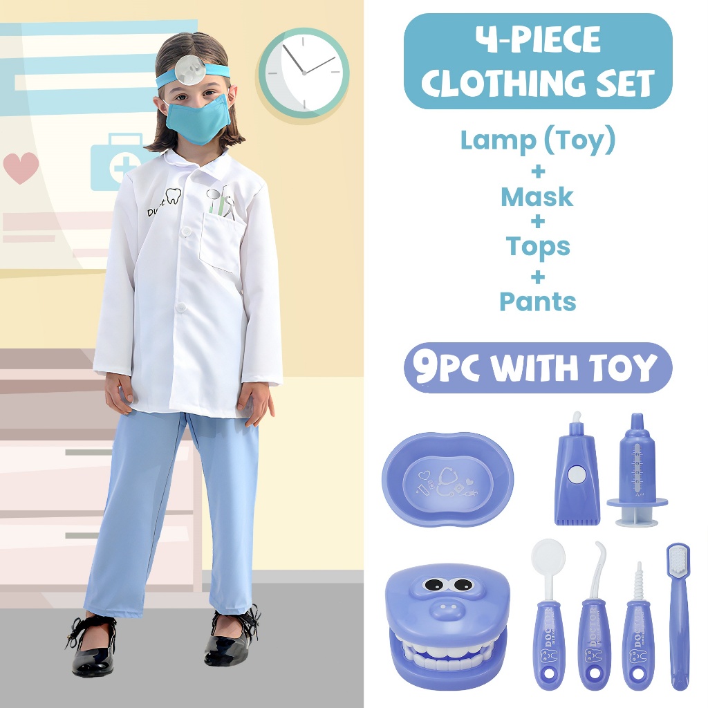 Children's Dentist Clothing Professional Clothing Role-Playing Clothing ...