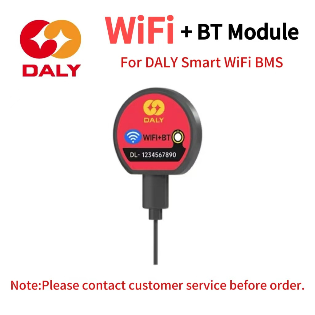 Daly Smart BMS WIFI Bluetooth Module LCD Screen UART RS485 Cable Inverter Communication Board ...