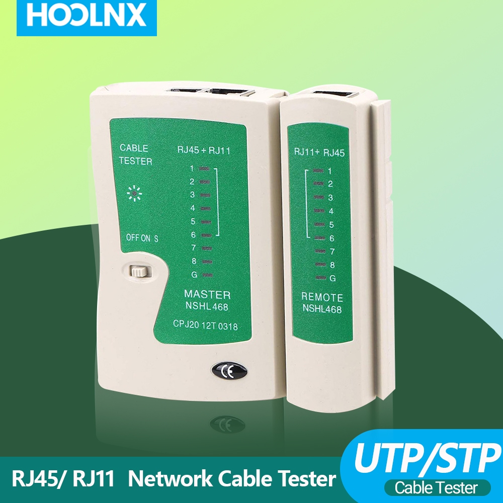 HOOLNX Network Cable Tester, LAN Cable Test Network Cable Tool For RJ45 ...