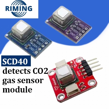 SCD40 gas sensor module detects CO2, carbon dioxide, temperature and ...