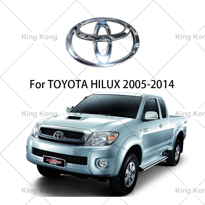 original quality front bumper grill logo For TOYOTA HILUX 2005-2014 ...