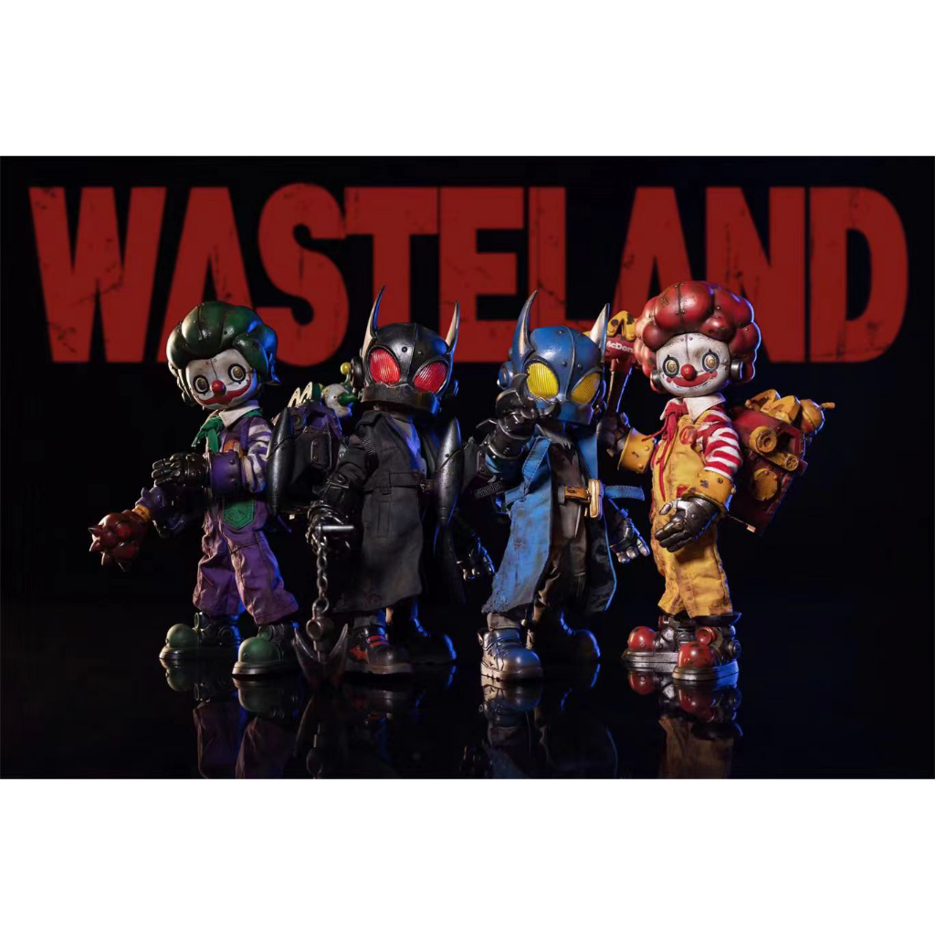 WEARTDOING Otaku Punk Nuclear Waste Chronicle Crazy Clown Dark Knight ...