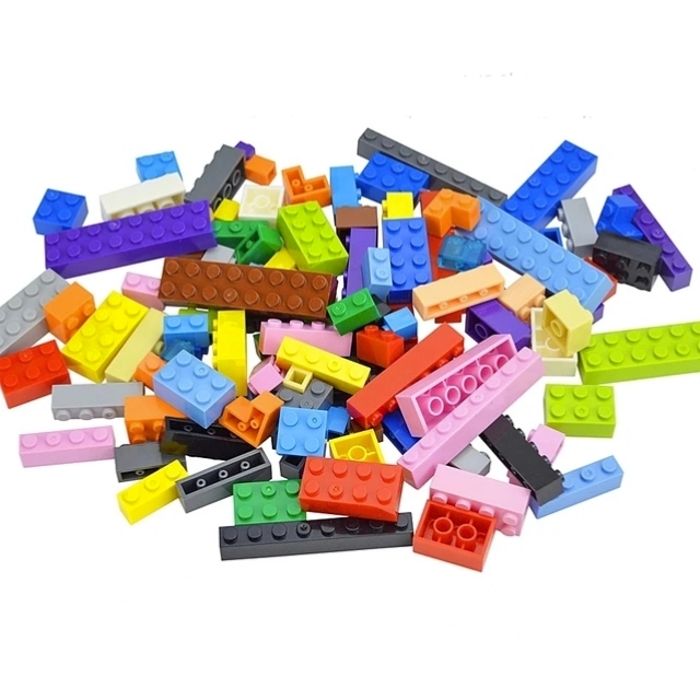 Moc Small Particle Assembly Educational Building Blocks Compatible with ...