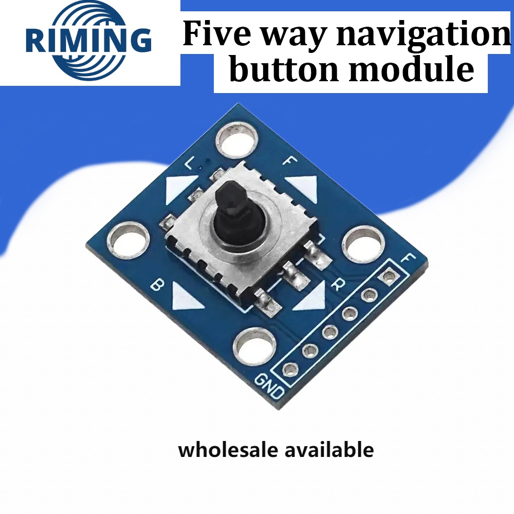Five way navigation button module 5D joystick microcontroller independent keyboard switch ...