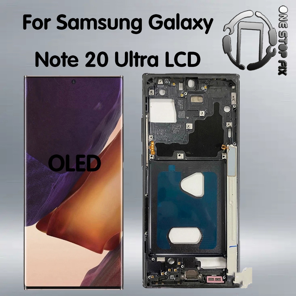 OLED Note20 Ultra N985 Display For Samsung Galaxy Note 20 Ultra N986 ...