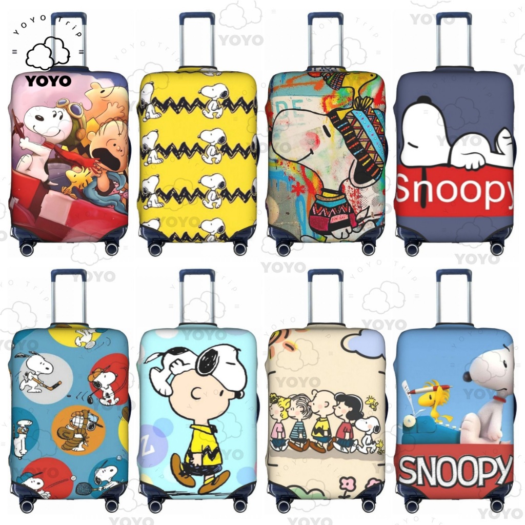 Snoopy Travel luggage cover 18-32 in high elastic thickened luggage ...
