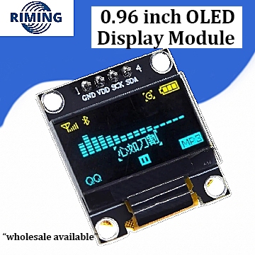 ROHS Certification 0.96 inch oled IIC Serial White OLED Display Module ...