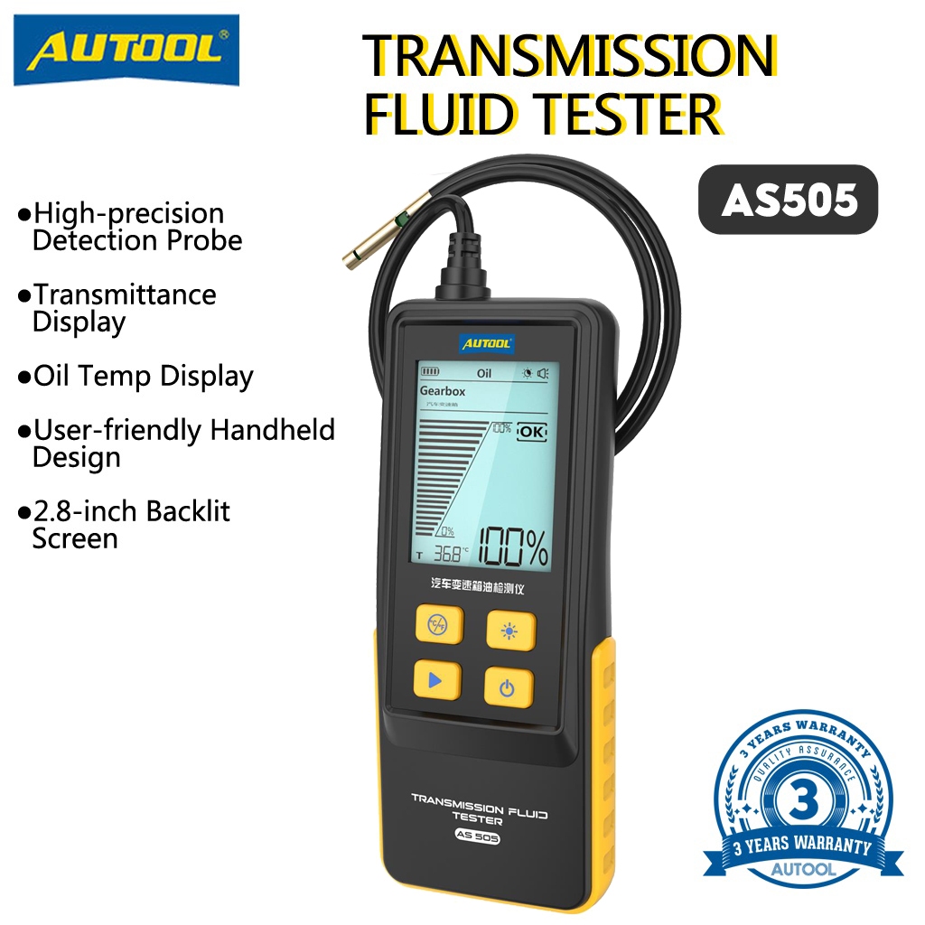 AUTOOL AS505 Automotive Transmission Oil Tester Wave Box Oil Quality ...