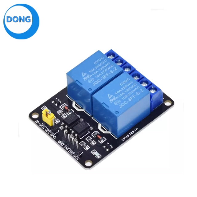 2 Channel 5V 12V 10A Relay Module with Optocoupler | Shopee Philippines