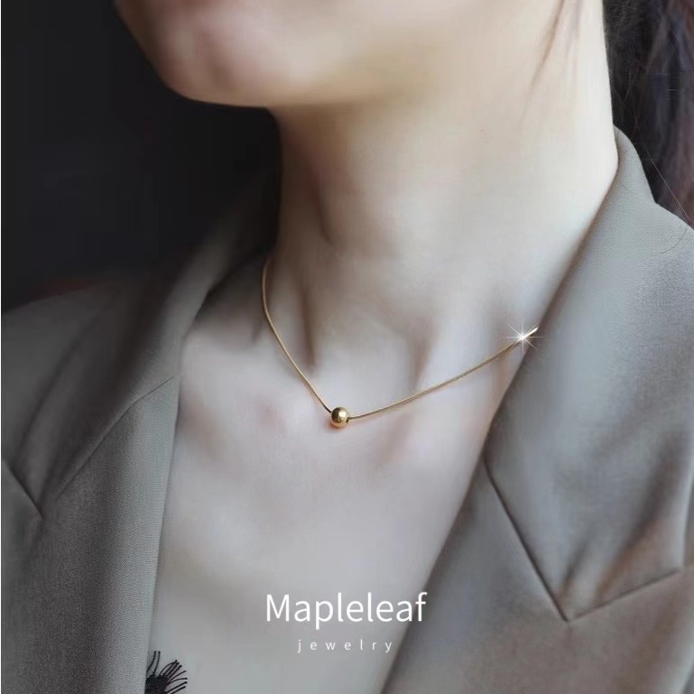 Original 18K Saudi Gold Pawnable Single Gold Bean Snake Bone Women's ...