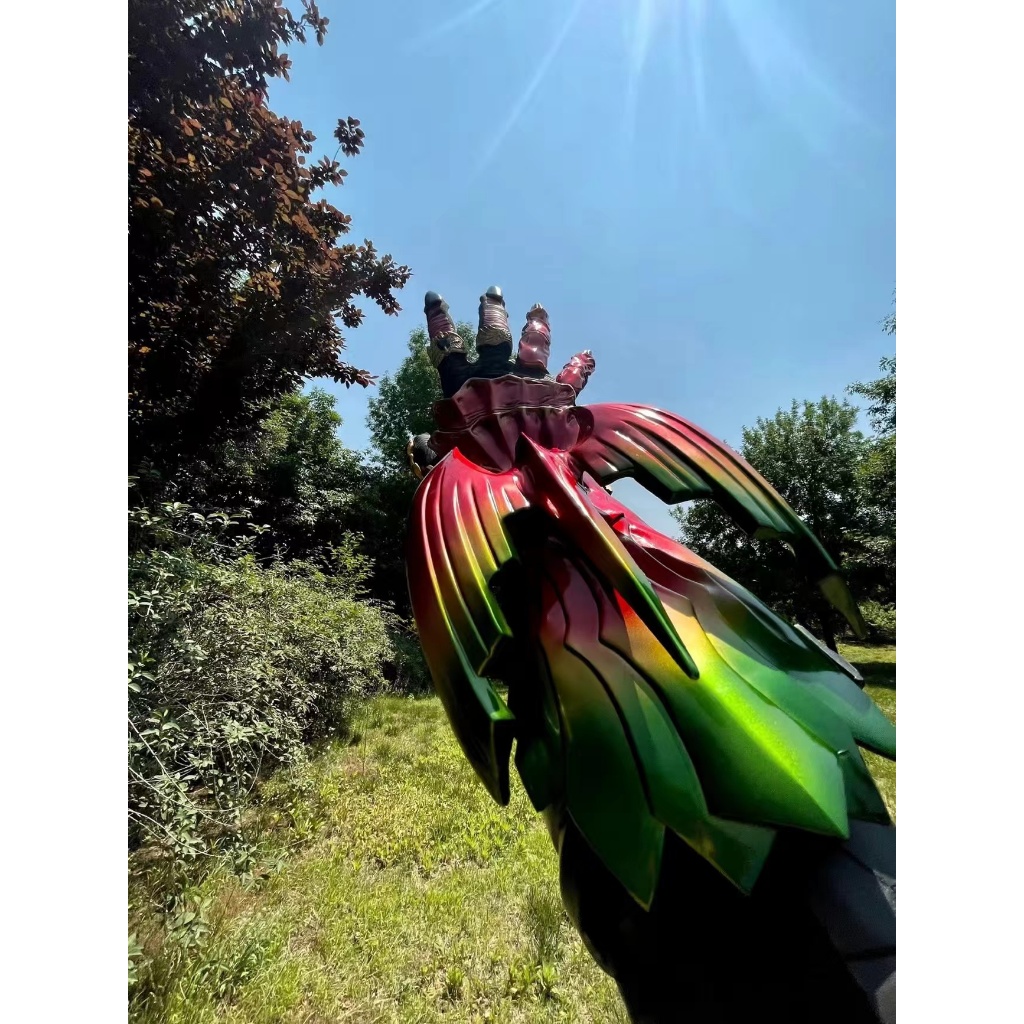 Homemade Kamen Ride OOO Ankh Arm Cos 1/1 Wearable | Shopee Philippines