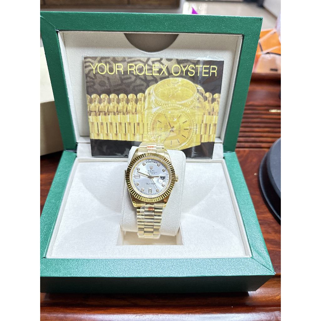 Men's automatic watch, automatic mechanical watch, 41mm, dual calendar ...