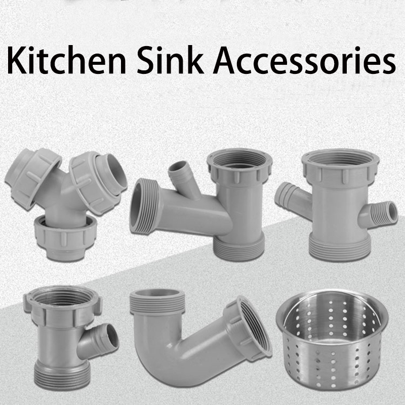 Washing Basin Drainage Overflow Pipe Accessories Kitchen Sink ...