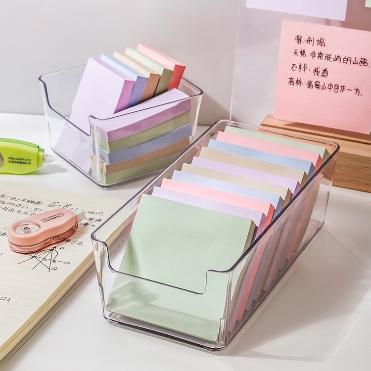 100Sheets Sticky Notes Pastel Morandi Color Memo Paper Notes Notepad ...