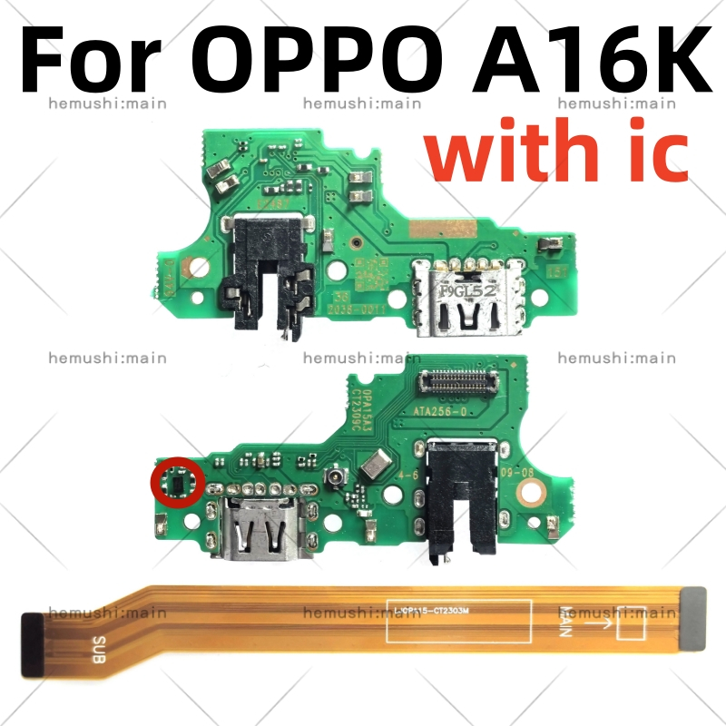 USB Charging charger port board For OPPO A16K Mainboard Flex USB Port ...