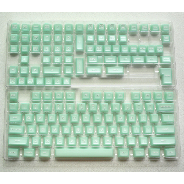 xvx green jade translucent Series 142-Key SA Profile Double-Shot PBT ...