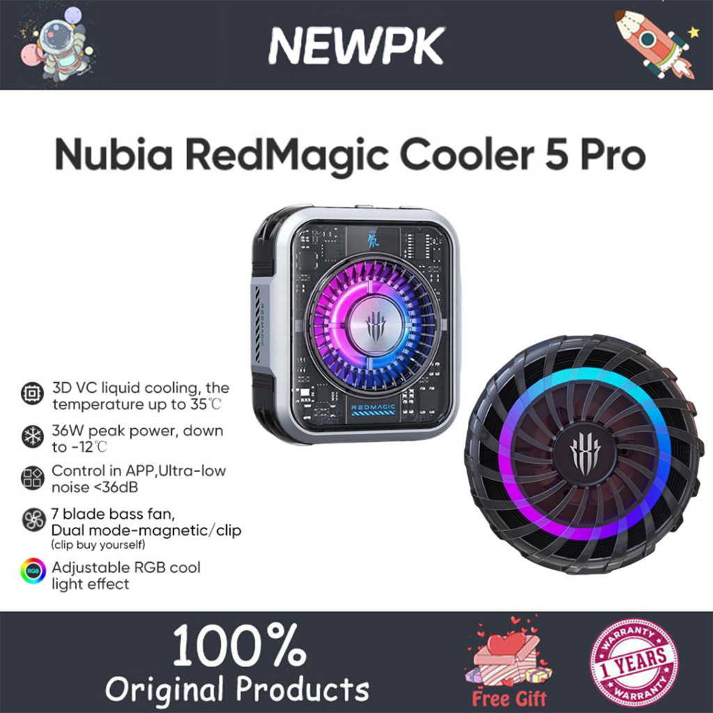 Nubia Redmagic Cooler 5 Pro 36W mobile phone cooling fan VC ...