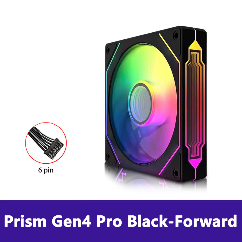 Jungle Leopard Prism GEN4 Pro RGB CPU Fan 6PIN 120mm Infinite Mirror ...