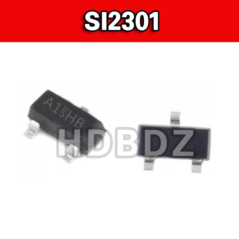 50~100pcs SI2301 A1SHB SOT-23-3 MOS Field Effect Tube Crystal Triode IC SMD | Shopee Philippines