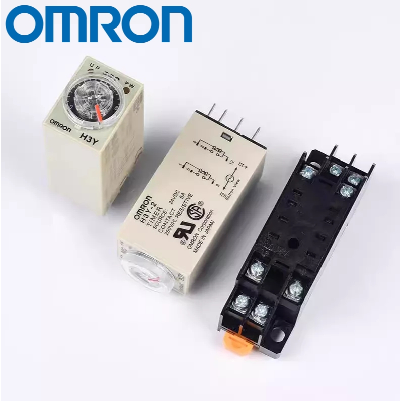 Omron Time Relay H3y 2 H3y 4 Ac110v Ac220v Dc12v Dc24v Shopee Philippines
