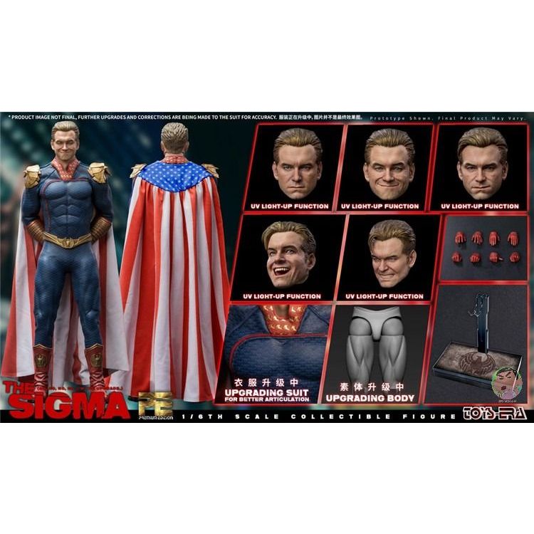 TOYS ERA 1/6 The Sigma PE01 Homelander Action Figure | Shopee Philippines