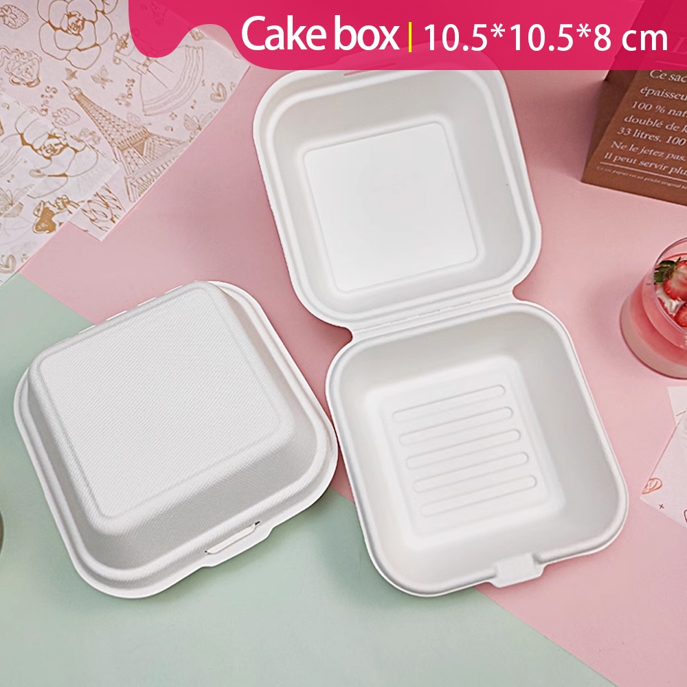 Bento box Cake oiled paper 4-inch packaging box Tiramisu paper box ...