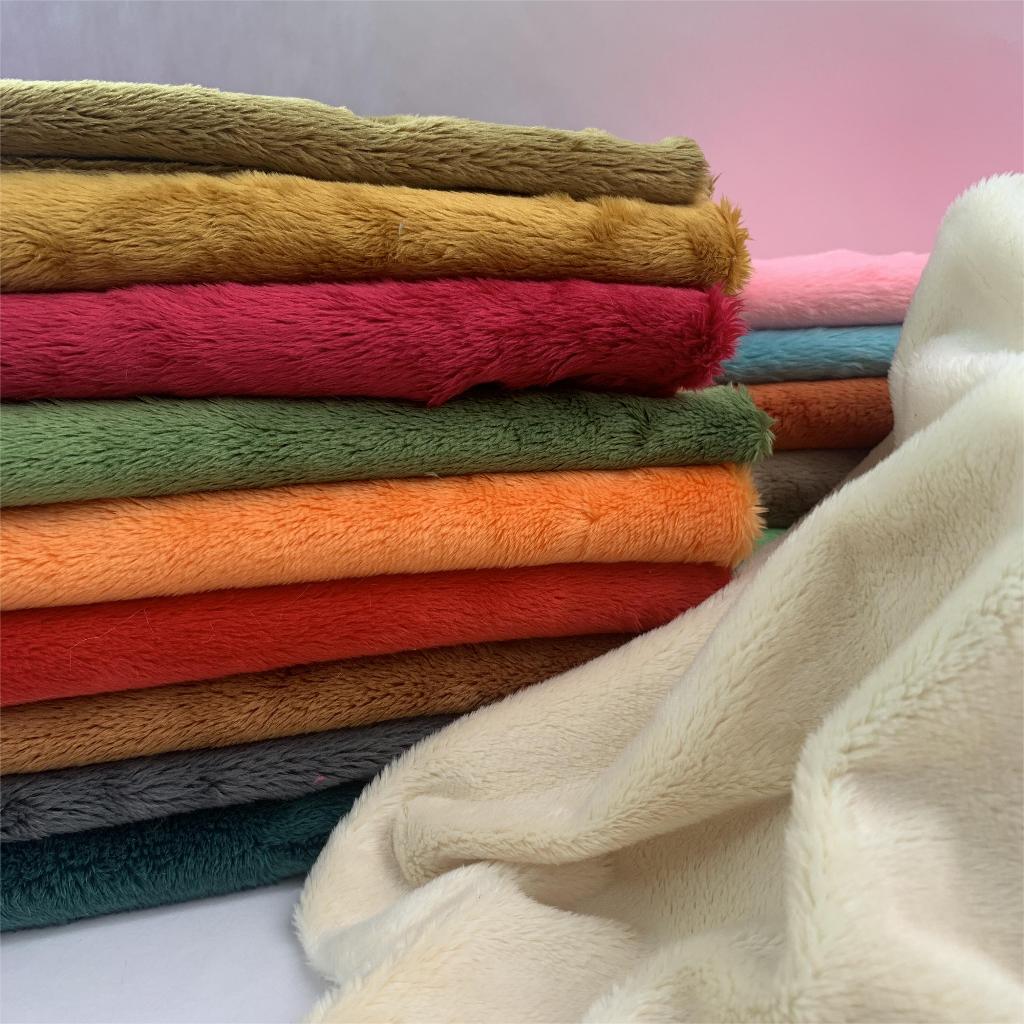 5mm Plush Faux-fur Fabric Sewing Fabric Size 45x50cm Baby Toy Fabric ...