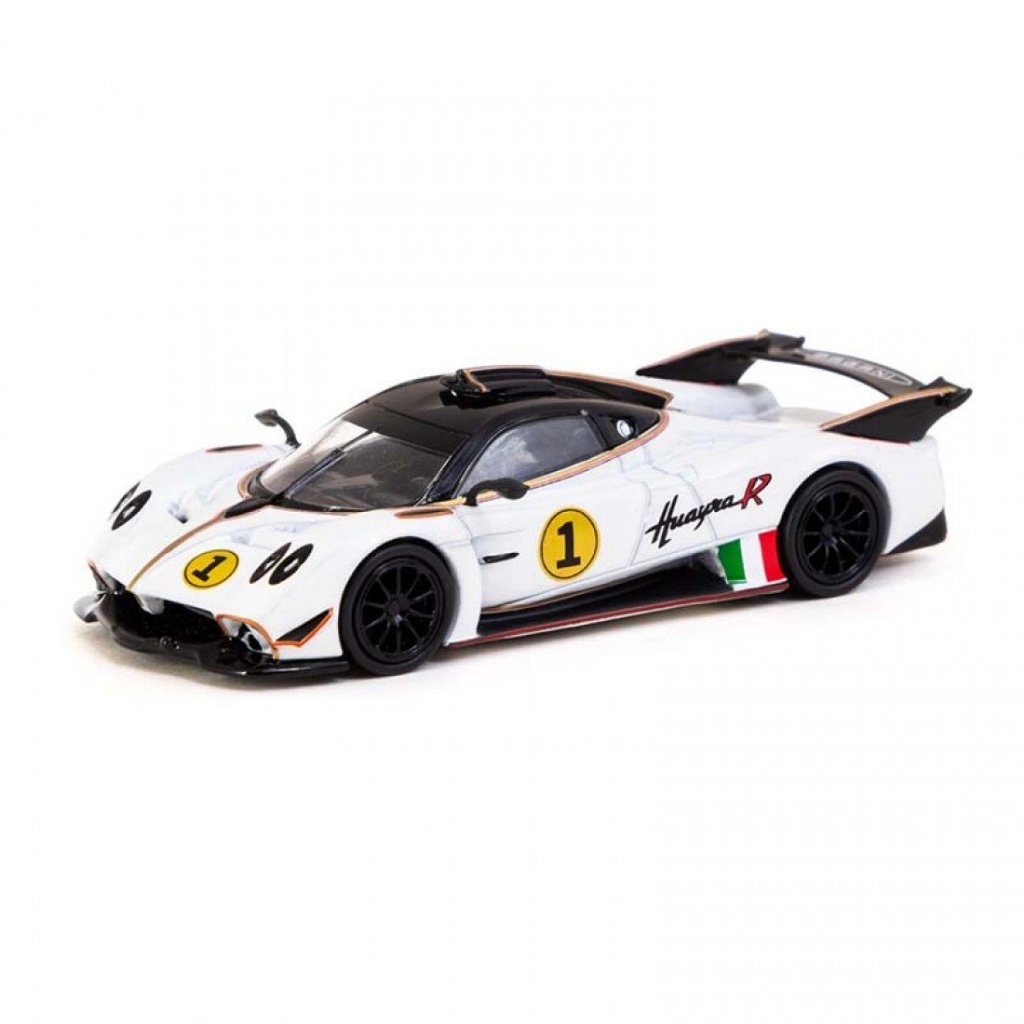 Tarmac Works T64G-TL035-WH 1/64 PAGANI HUAYRA R BIANCO BENNY LAMLEY ...