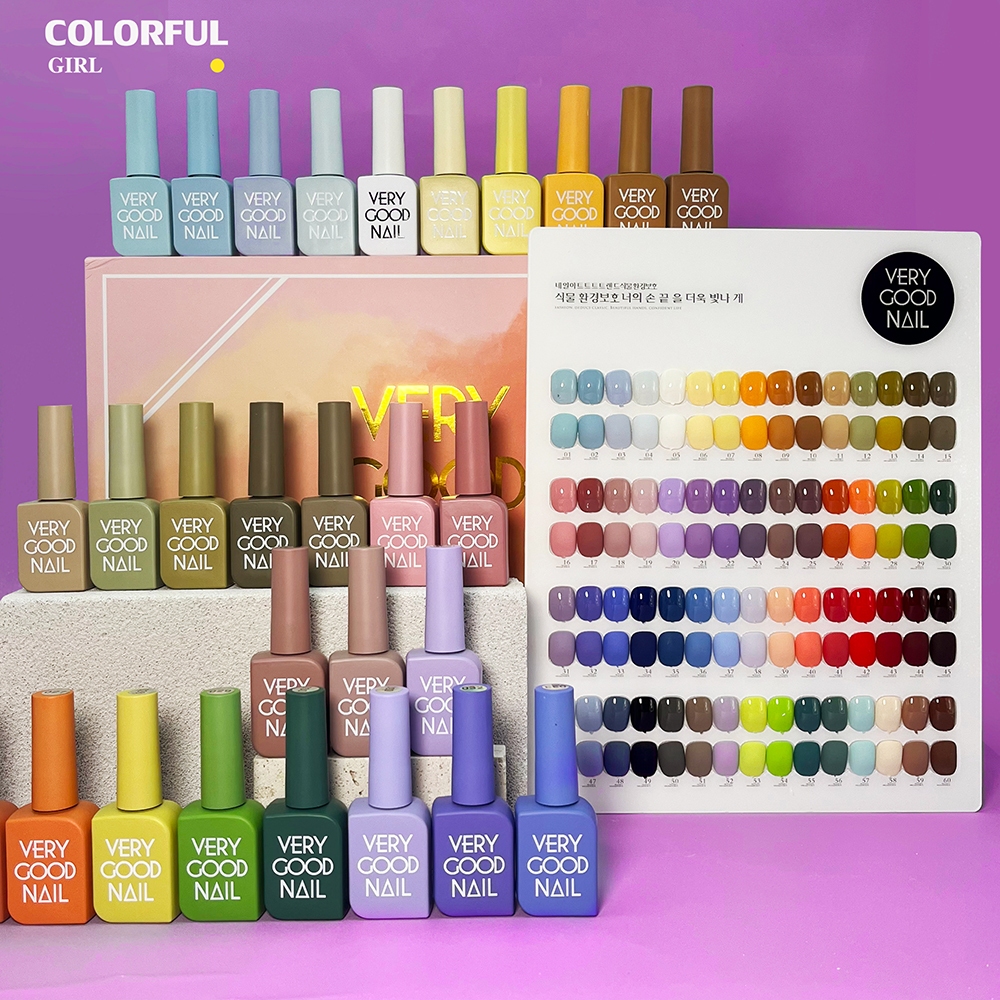 Very good nail gel color, 60 colors【Fast Delivery】Very Good Nail Gel ...