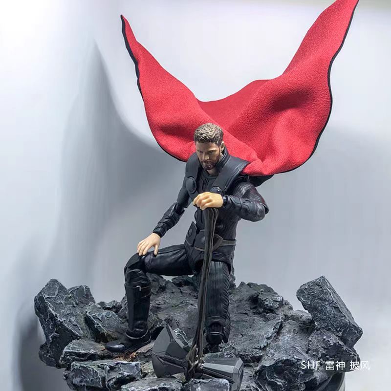 [Happy Workshop Free Shipping] Bandai shf Avengers 3 Thor Thor Cloak ...