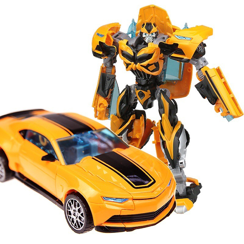 KBb Bumblebee Deformation Toy with Sticker, Komaro Car Model | Shopee ...