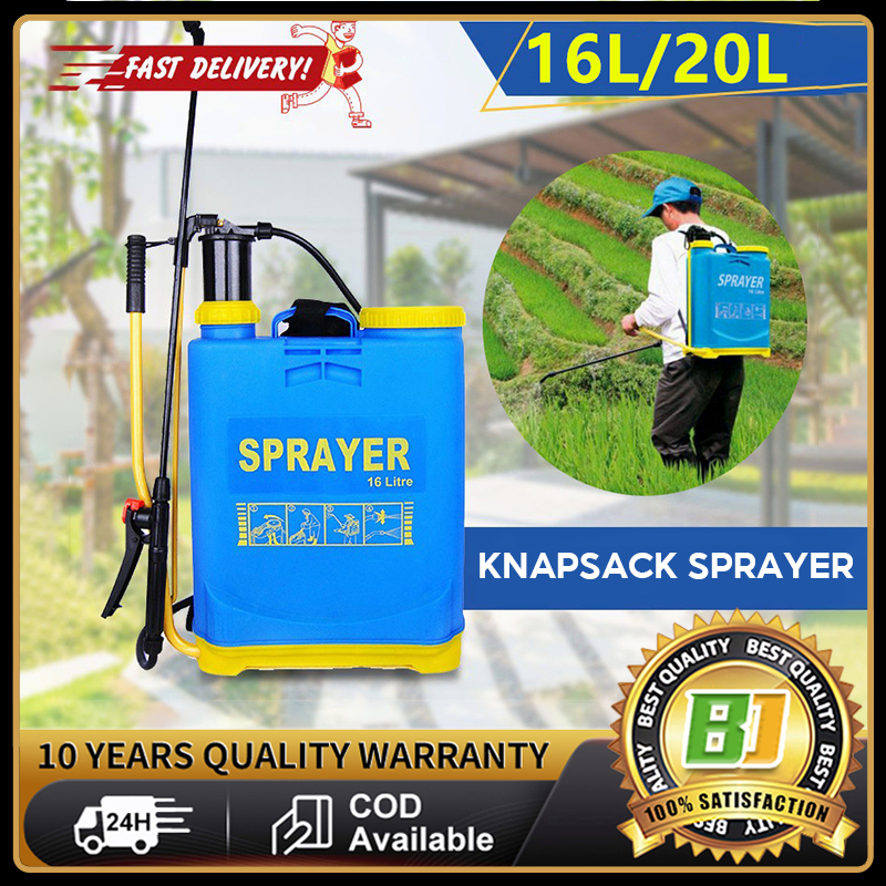 16L/20L Manual Knapsack Sprayer Rechargeable Battery Electric Sprayer ...