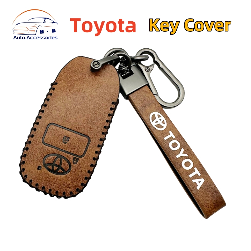 Toyota Raize Veloz Yaris Wigo Key Cover Keychain Key holder Leather Key ...