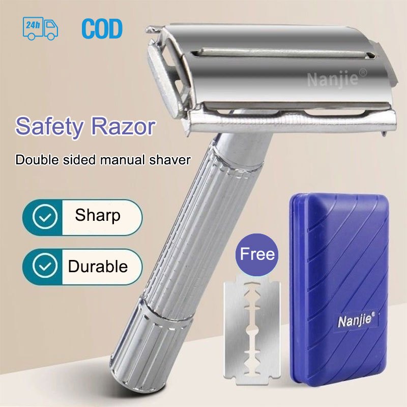Manual Shaver For Men With Box Classic Manual Shaver Safety Razor ...