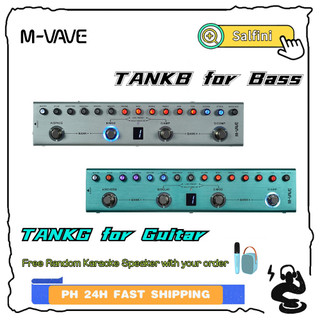 M-VAVE Tank-G Guitar/TANK-B BASS V2 versions Multi-Effects Pedal ...